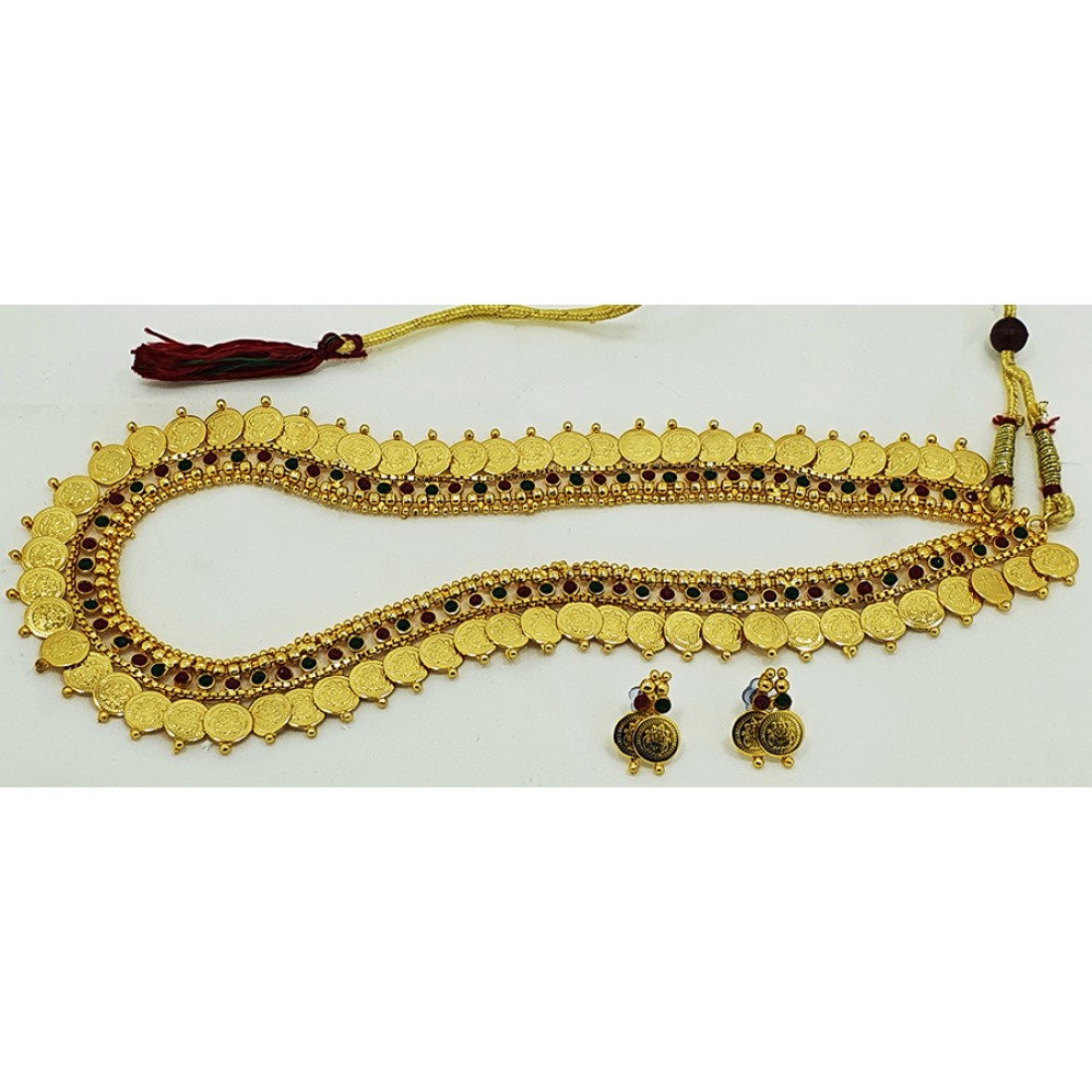 Gold Polish Ginny Set with Earrings